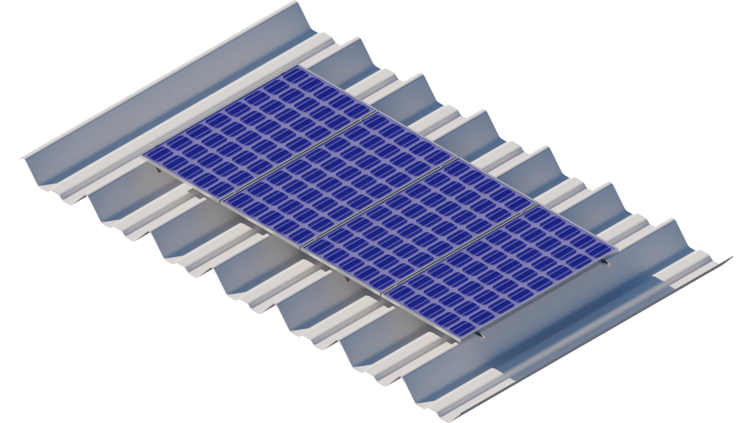 Estrutura Para Telhado Kalhetão - Perfix Solar